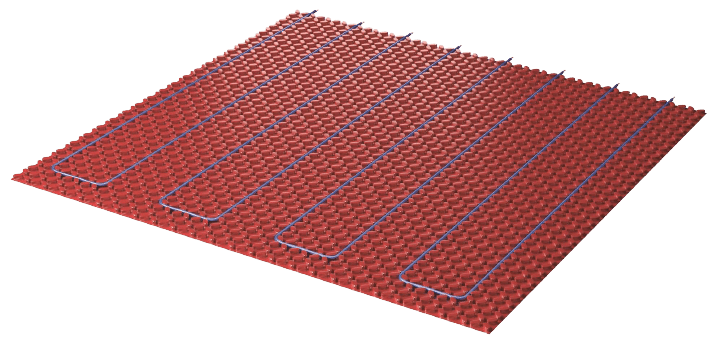 DCM-PRO - Heated Floor Decoupling Mat System for Tiles | Warmup